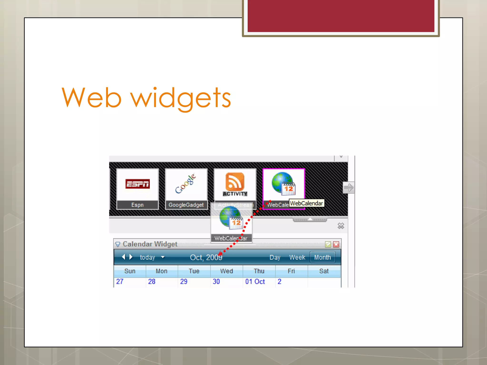 Plugins vs widget | PPTX