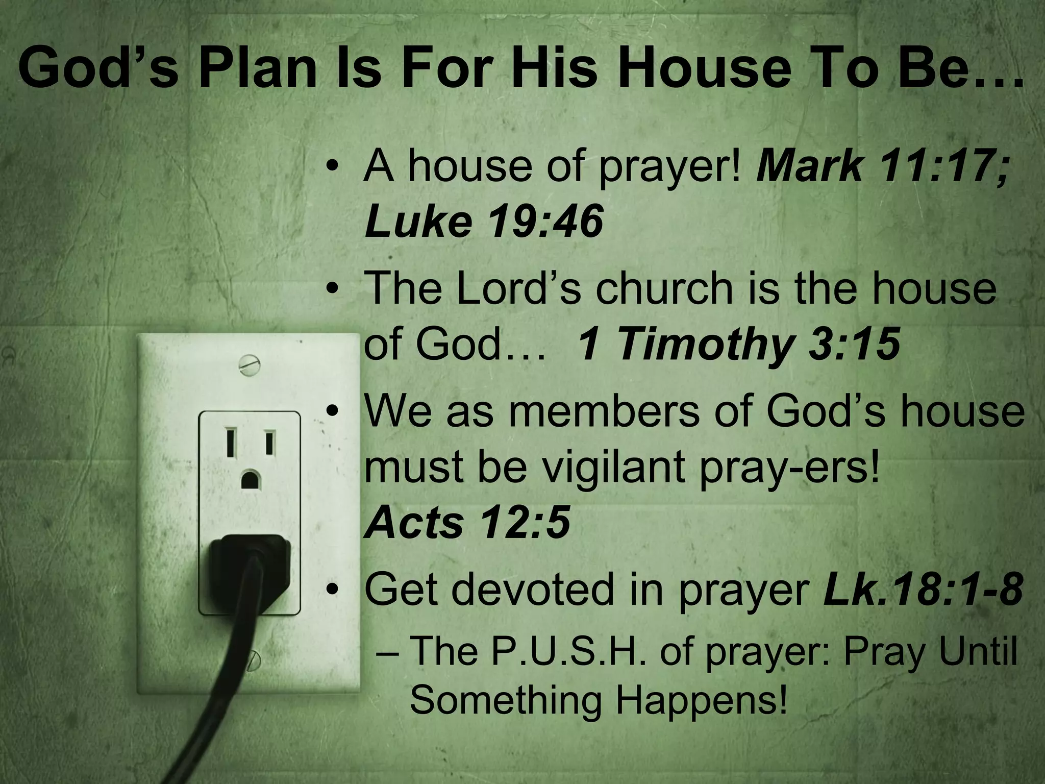 Plug Into the Power of Prayer | PDF