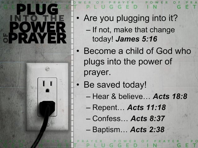 Plug Into the Power of Prayer | PDF | Christianity | Religion ...
