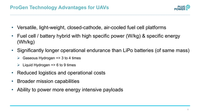Fuel Cell / Battery Hybrid Systems for UAV Applications | PPT