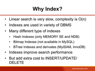 B+Tree Indexes and InnoDB | PPT