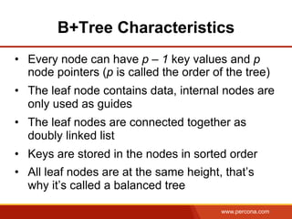 B+Tree Indexes and InnoDB | PDF