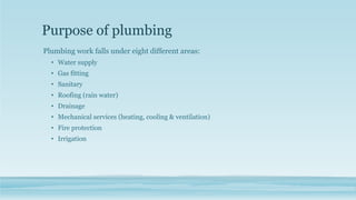 Plumbing_architecture_corporate interiors | PPTX
