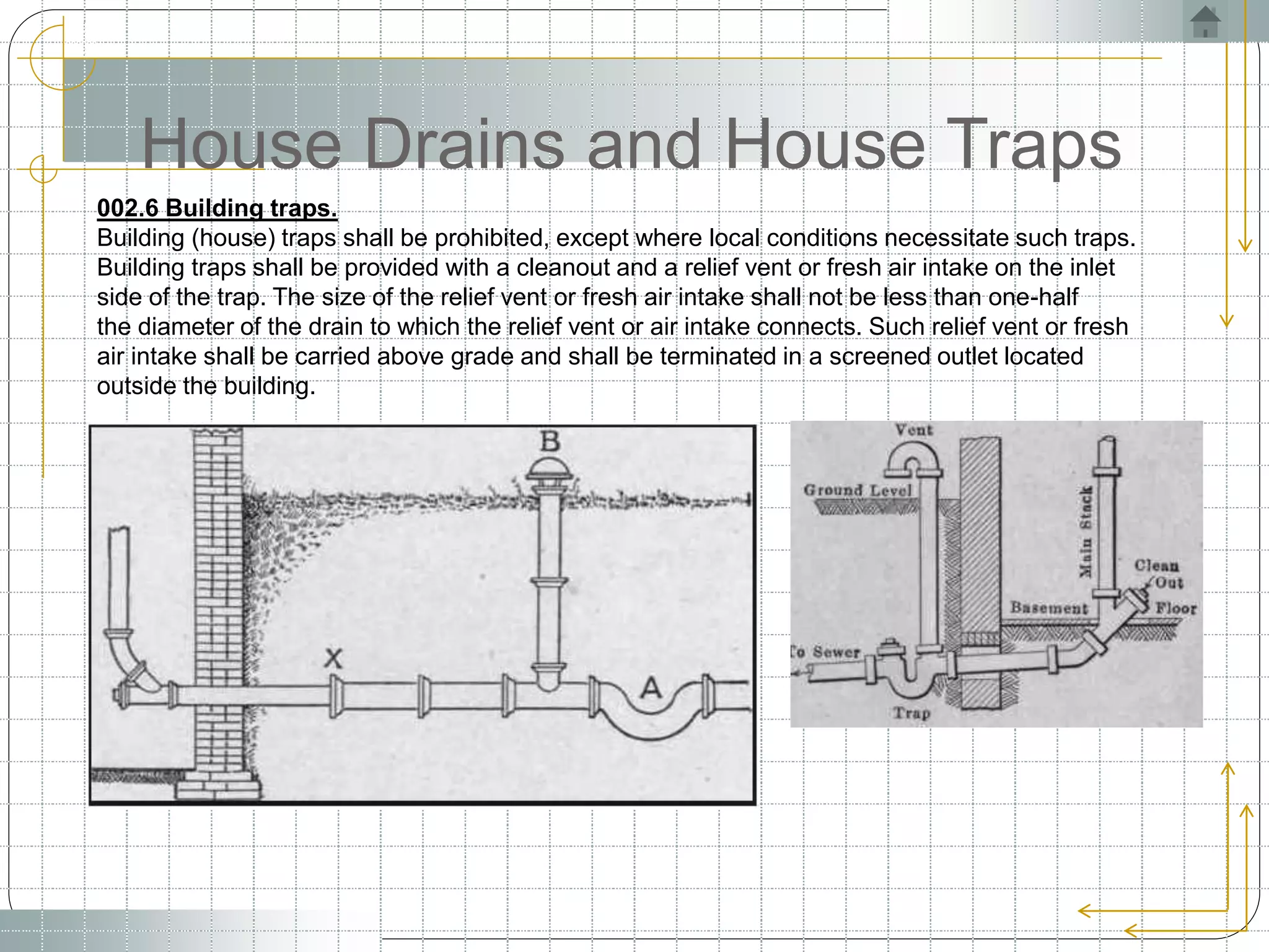 PPT OF PLUMBING AND COMPONETS | PPT on Plumbing | PPT