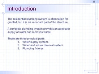 Plumbing | PPT