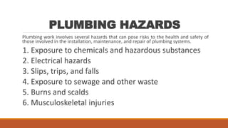 INTRODUCTION TO INDUSTRIAL ARTS PLUMBING | PDF