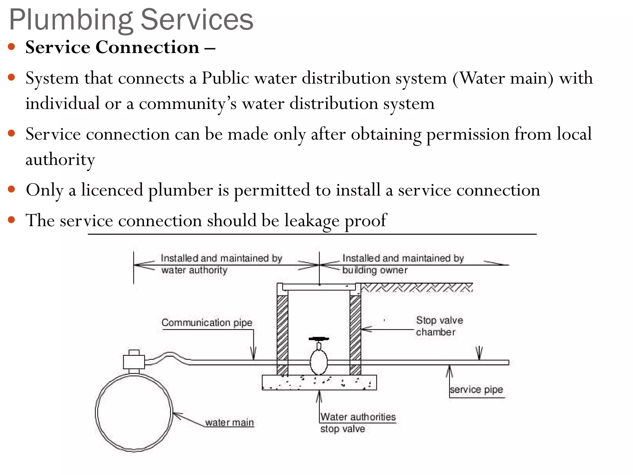 Plumbing and drainage services | PDF