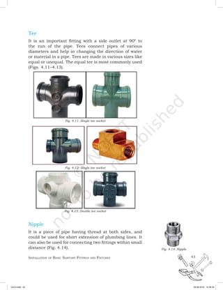 Plumbing fittings & fixtures | PDF