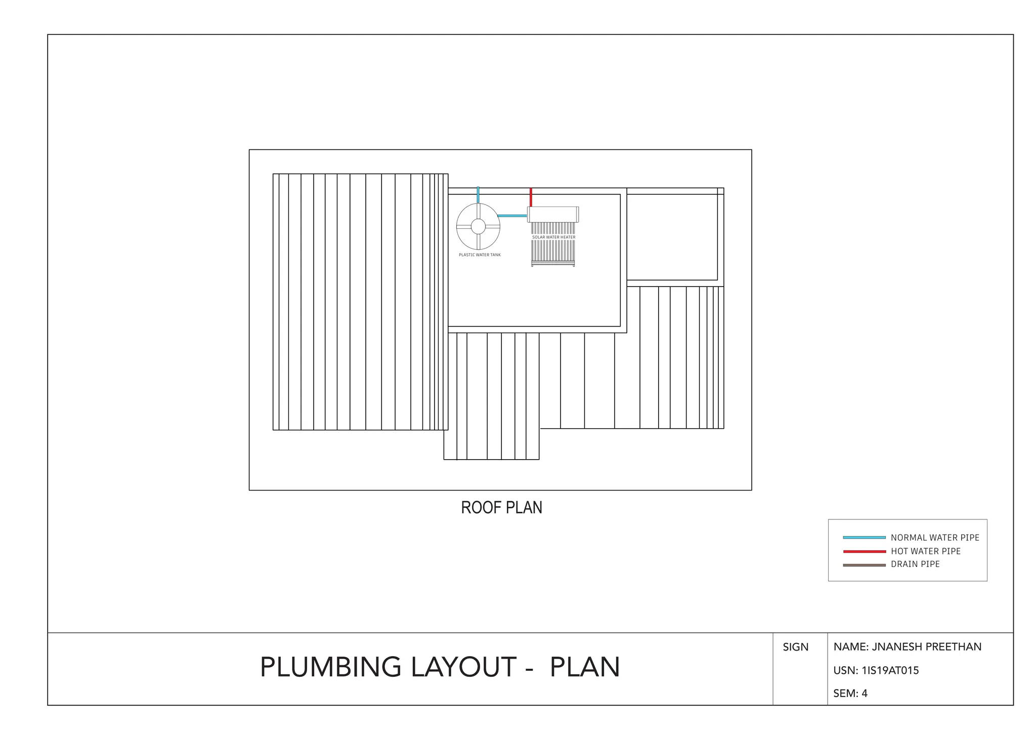PLUMBING LAYOUT- CIVIL ENGINEERING-MEP-E | PDF
