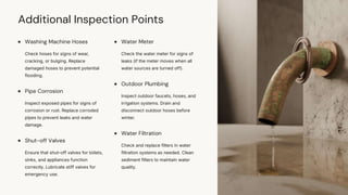Plumbing Preventive Maintenance checklist with eAuditor Audits ...