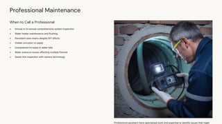 Plumbing Preventive Maintenance checklist with eAuditor Audits ...