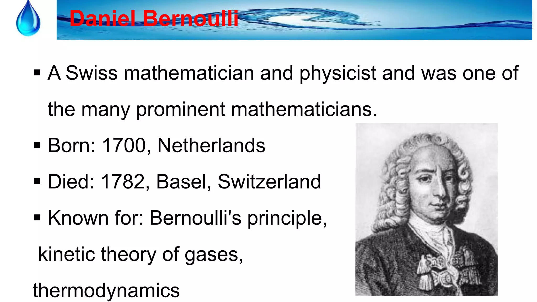 Bernoulli's principle | PDF