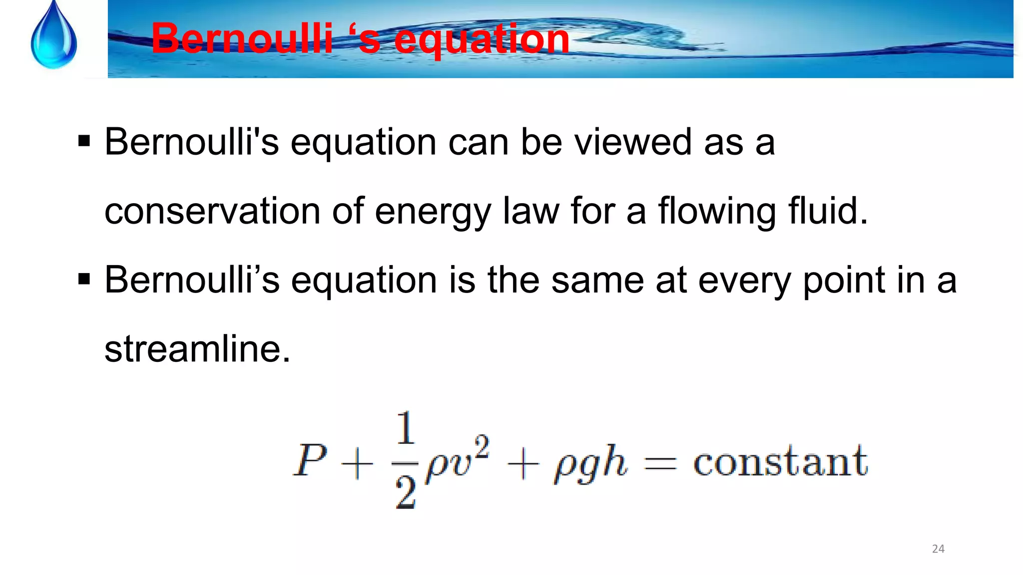 Bernoulli's principle | PDF