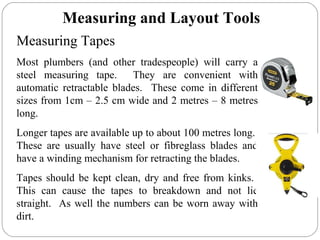 About Plumbing Tools | PPT
