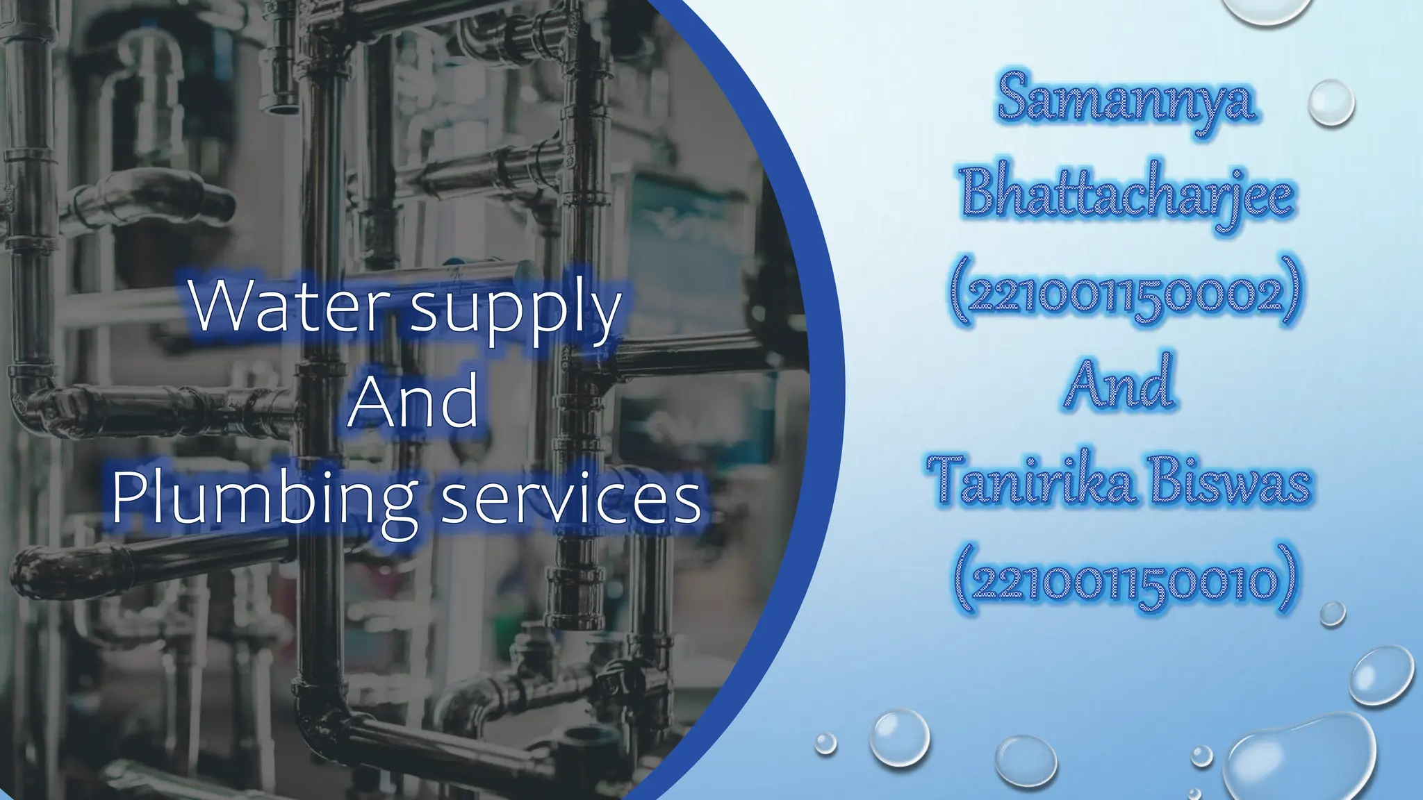 plumbing trap ppt.pptx