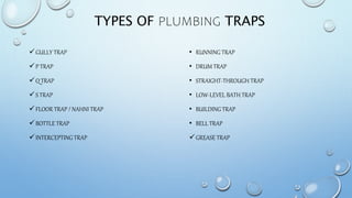 plumbing trap ppt.pptx