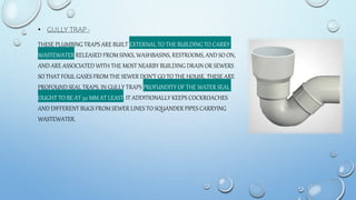 plumbing trap ppt.pptx