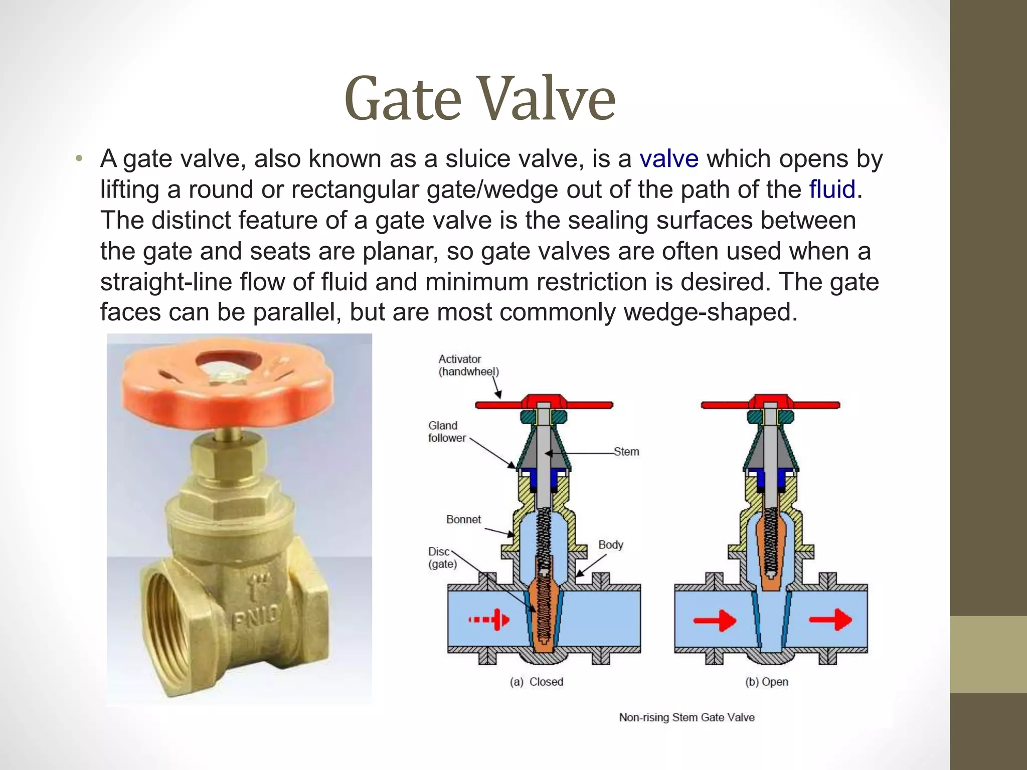 Plumbing valves ppt abdul samad 1-8-2018 | PPT