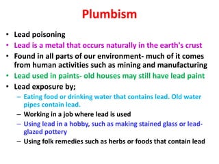 Plumbism1 | PPTX