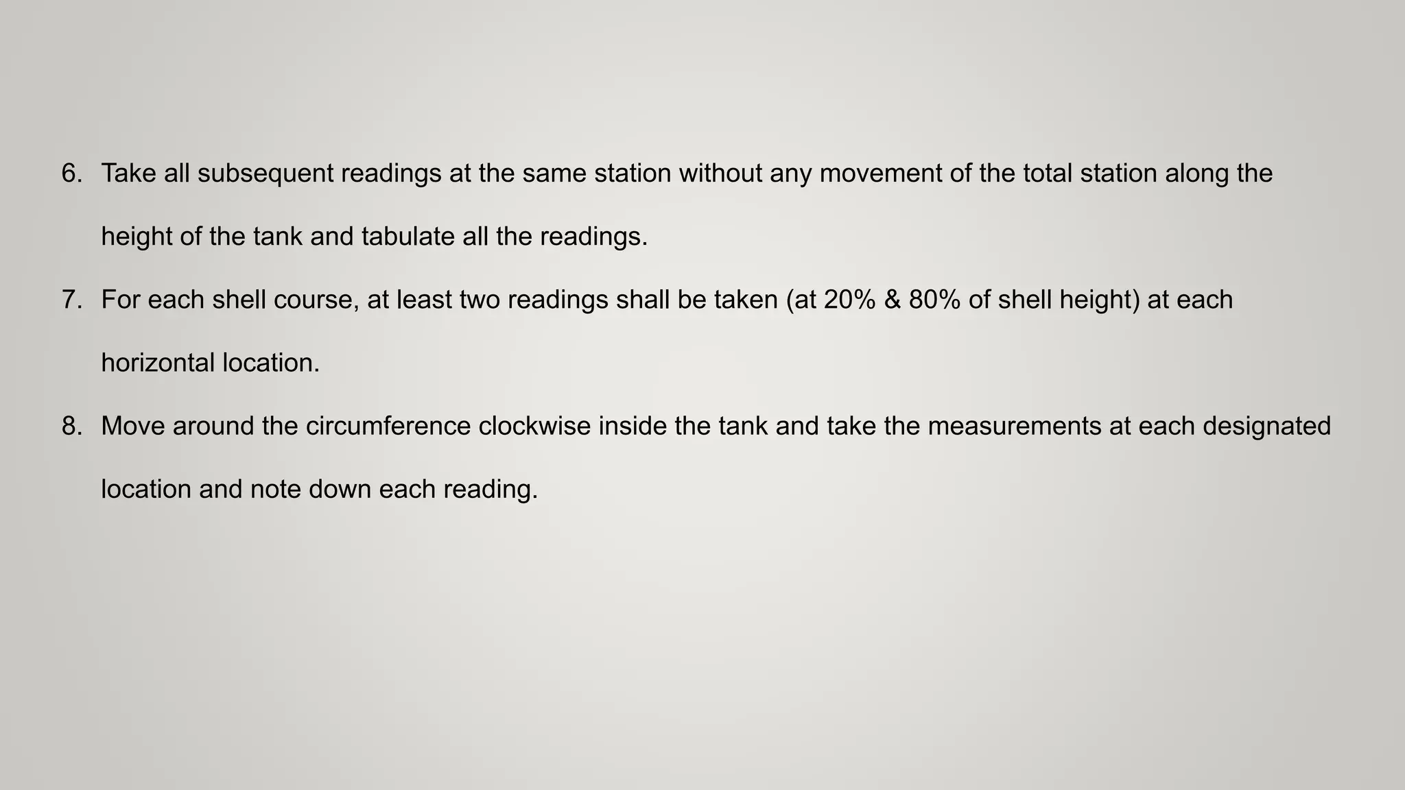 Plumbness & Roundness of storage tanks | PDF