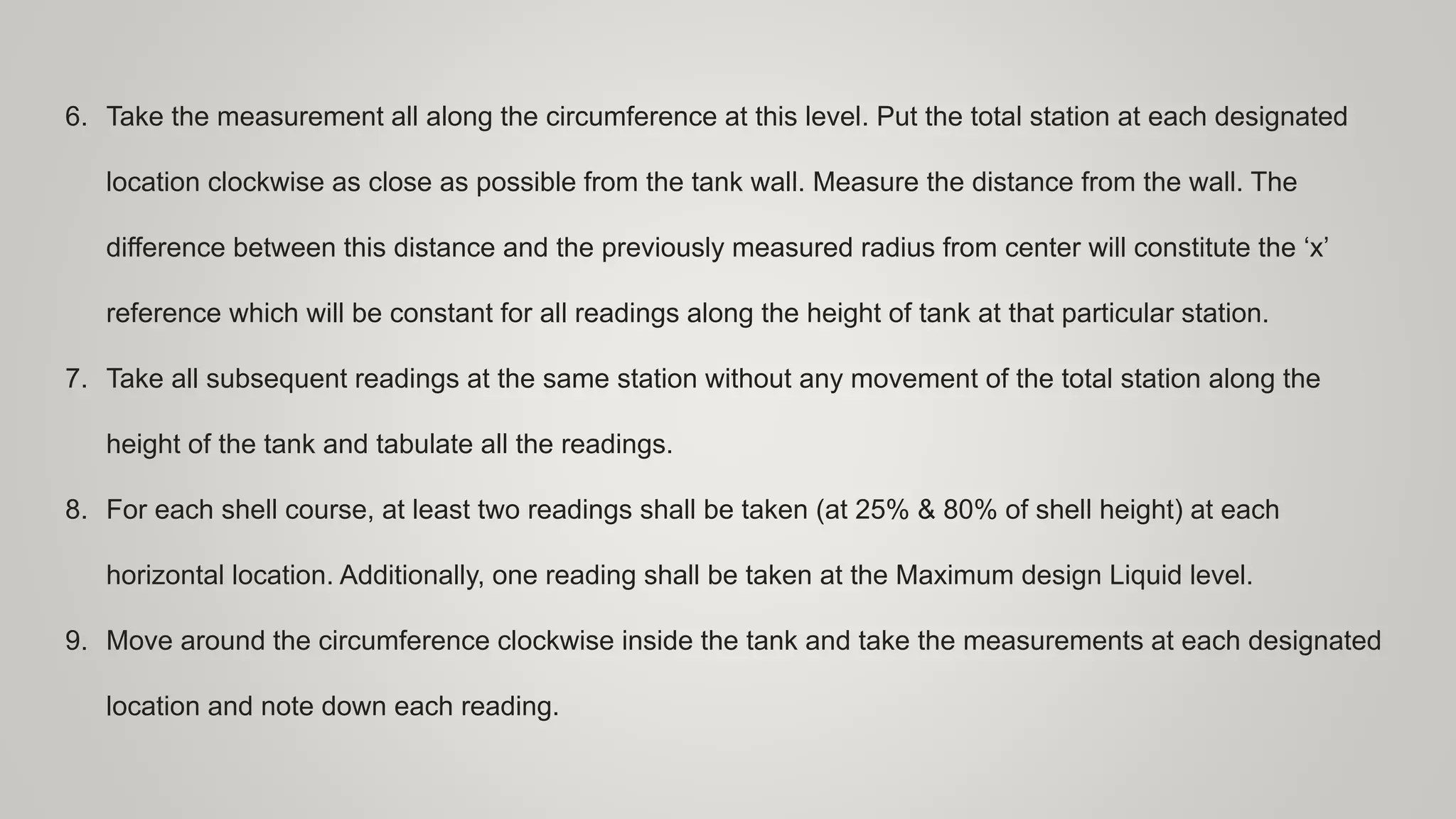 Plumbness & Roundness of storage tanks | PDF