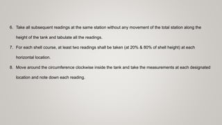 Plumbness & Roundness of storage tanks | PDF