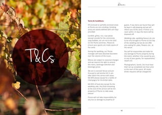 Plume Restaurant Brochure | PDF