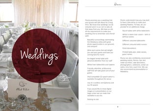 Plume Restaurant Brochure | PDF