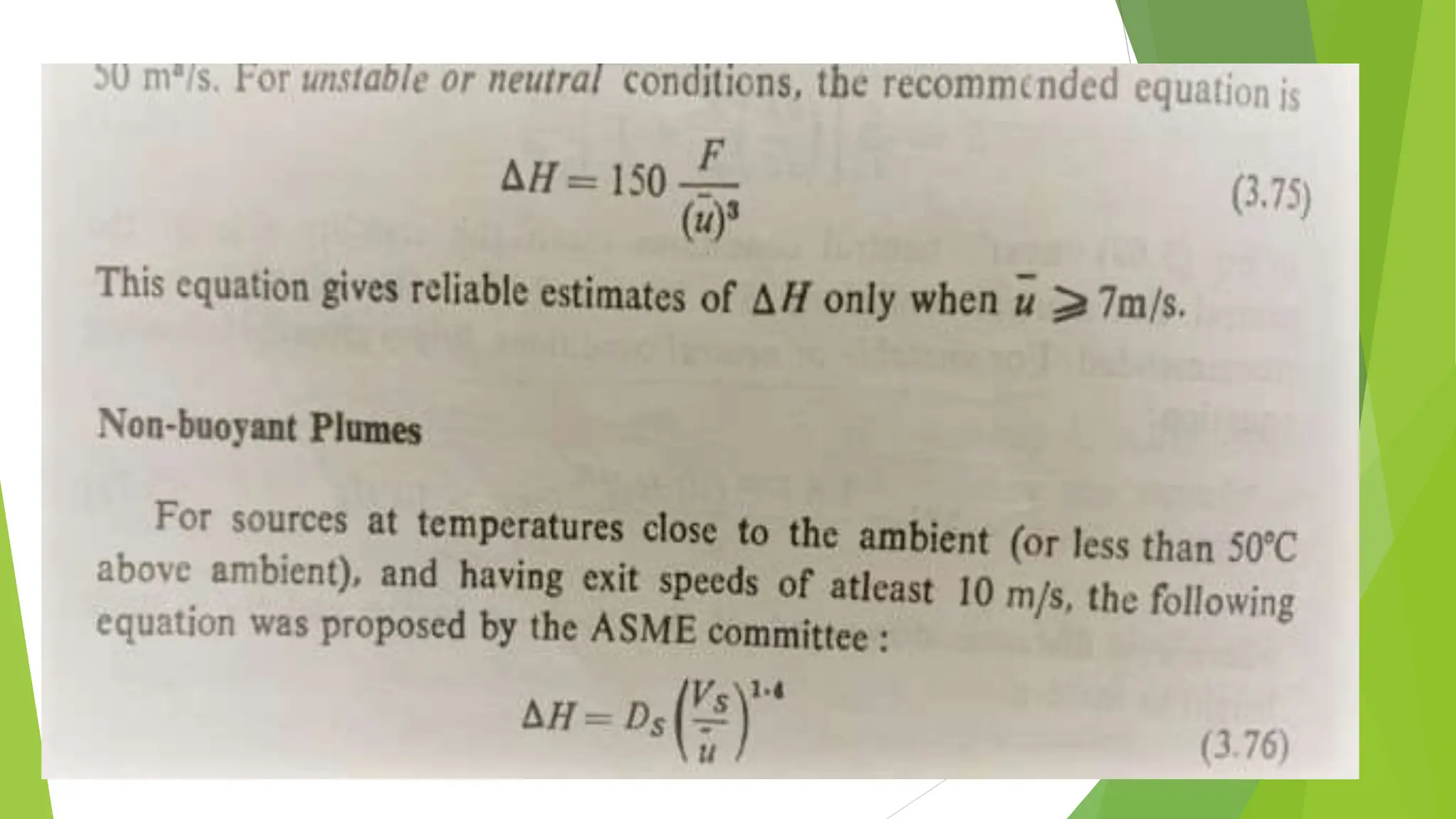 plume behavior and their flow at various locations | PPT | Free Download