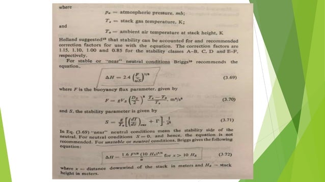 plume behavior and their flow at various locations | PPT | Free Download