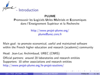Plume Project Pdf