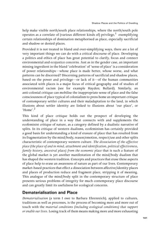 Plumwood, shadow places and the politics of dwelling, 2008 | PDF