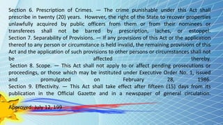 Plunder law ra_7080 | PPTX