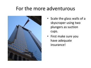 Plunger Olympics | PPTX