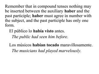 Pluperfect indicative | PPT