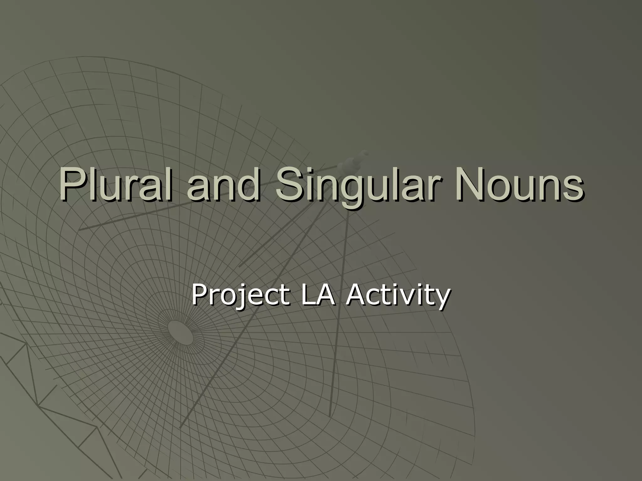Plural and singular_nouns_ppt | PPT