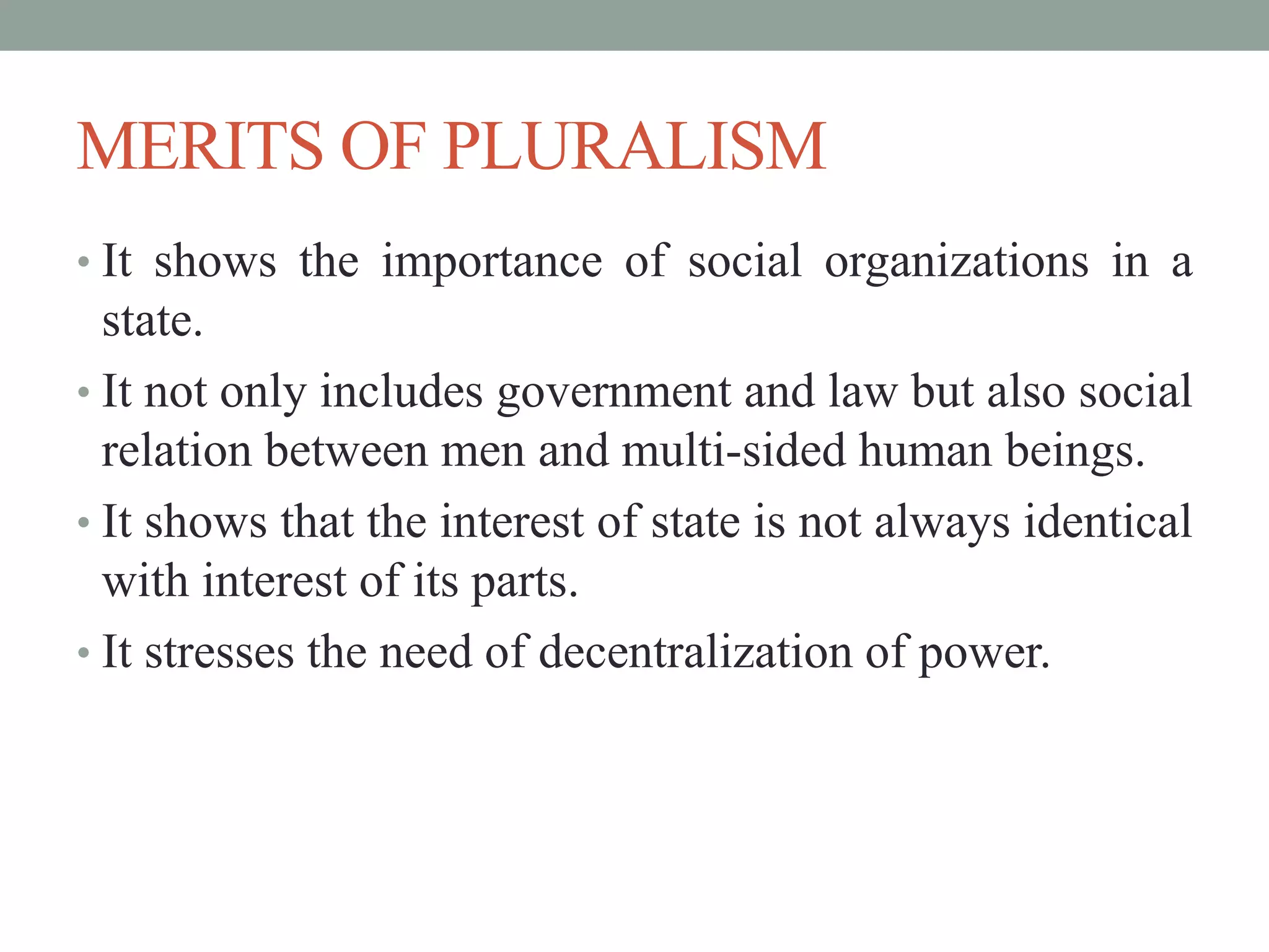 Pluralism-Political Science | PPTX