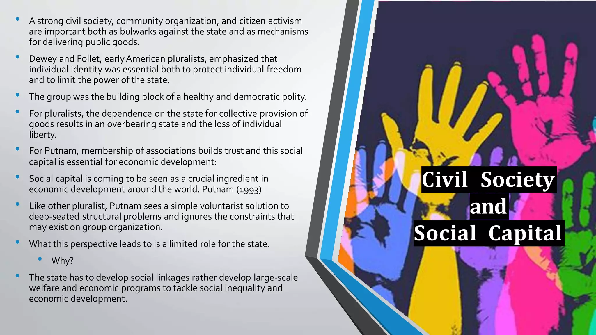 Pluralism - A State Theory | PPTX