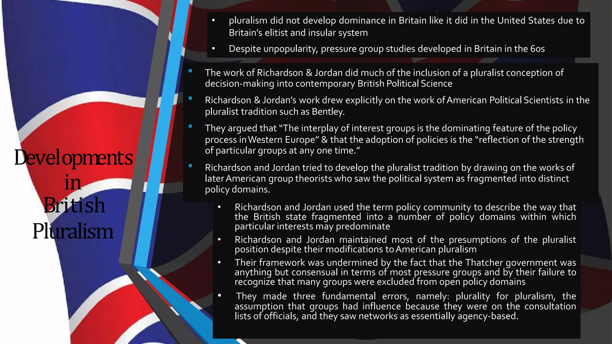 Pluralism - A State Theory | PPTX