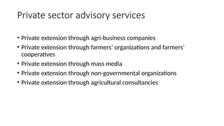 pluralistic extension systems in india.pptx