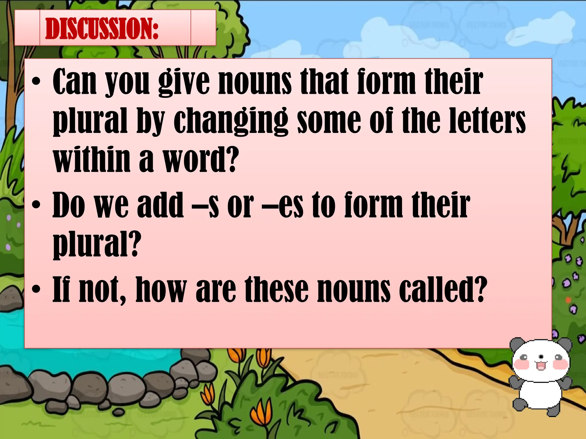 PLURALIZATION OF NOUNS in english 6.pptx