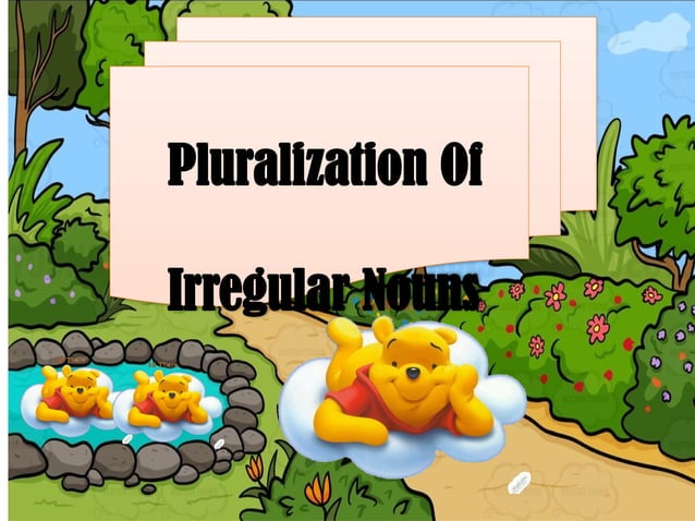 PLURALIZATION OF NOUNS in english 6.pptx