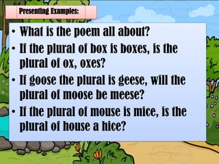 PLURALIZATION OF NOUNS in english 6.pptx