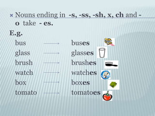 Plural nouns | PPT