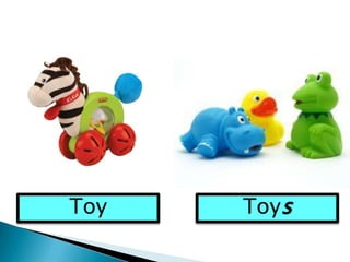 Plural nouns | PPTX