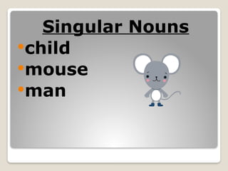 Singular and Plural Nouns PowerPoint presentation | PPSX