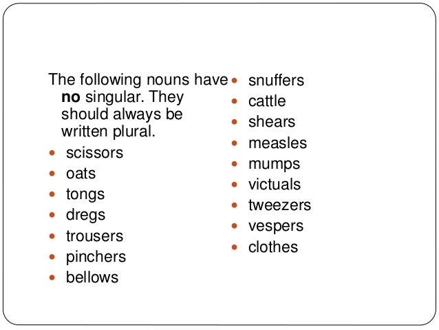 Plural Nouns Power Point - Form example download