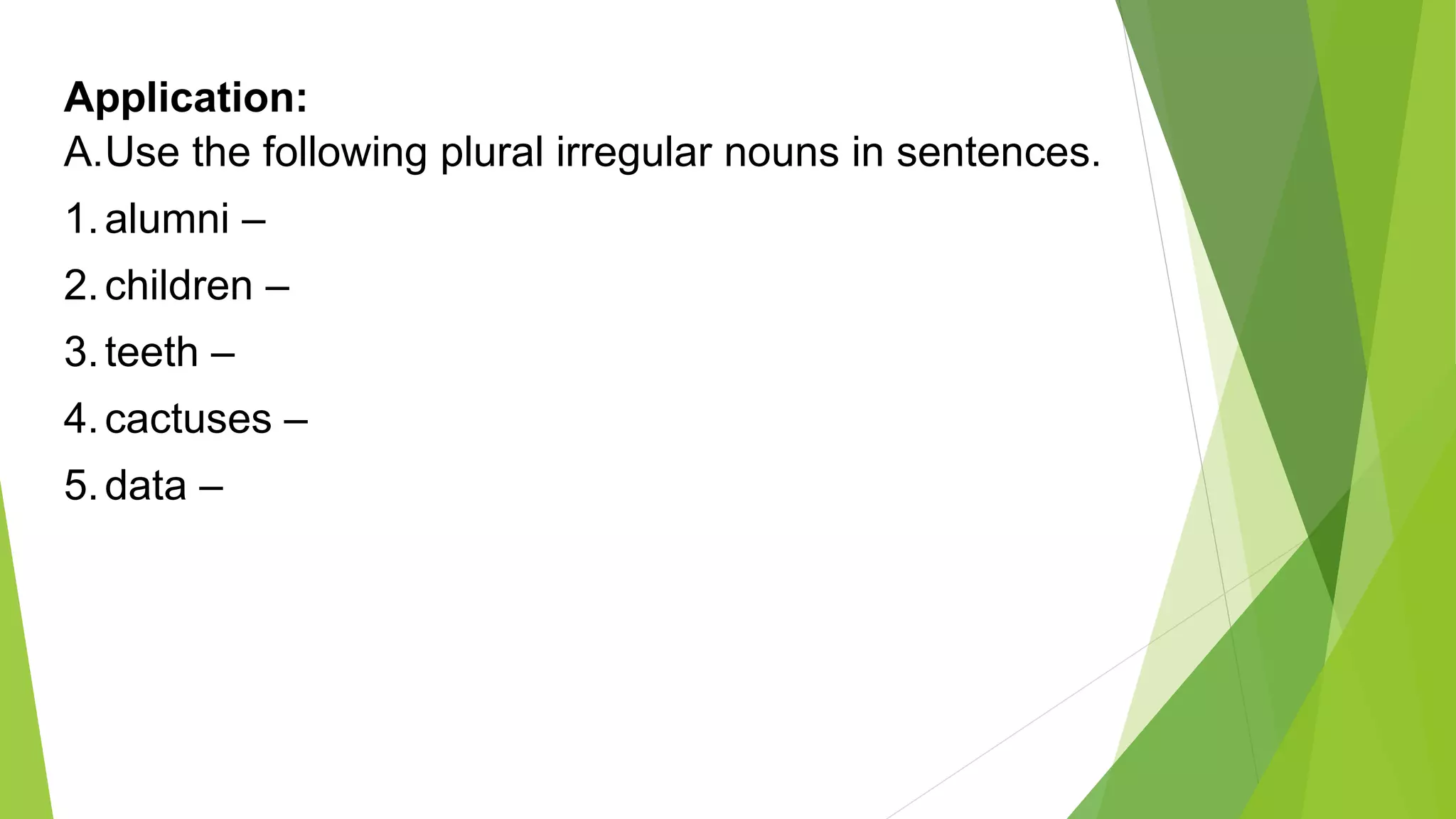 Plural of Irregular Nouns.pptx