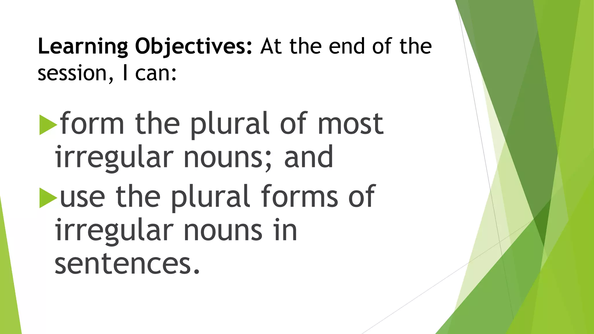 Plural of Irregular Nouns.pptx