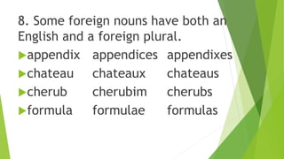 Plural of Irregular Nouns.pptx